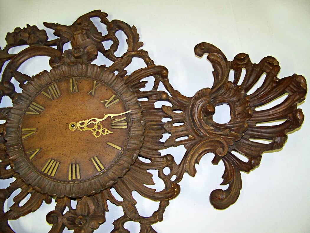 Carved Camelot Clock Repair - Museum Quality Restoration Services