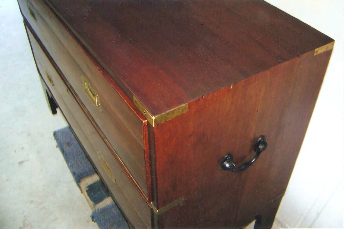 Civil War Chest on Chest Restoration - Museum Quality Restoration Services