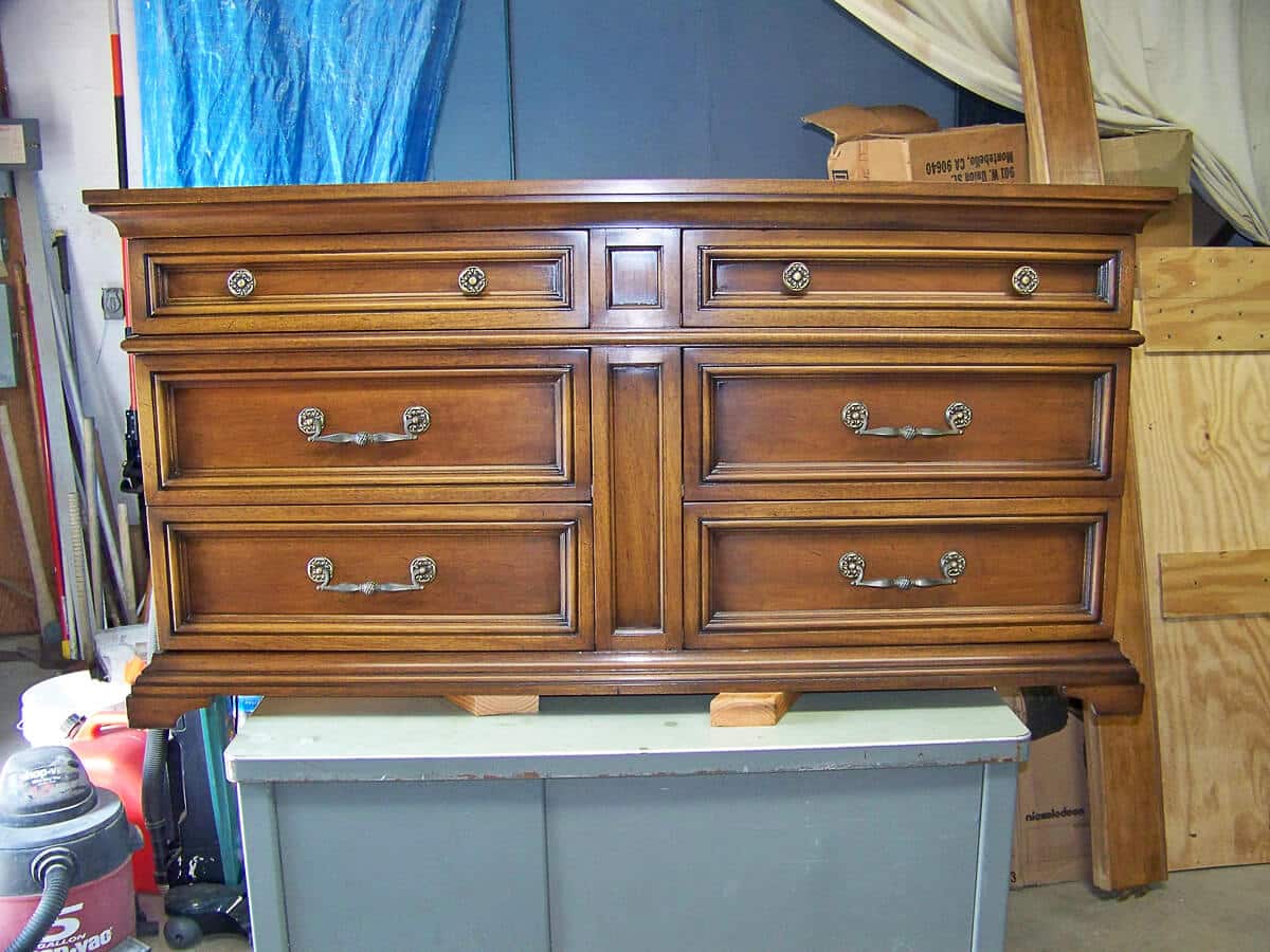 Restored Original Finish Dresser | Musuem Quality Restoration Services